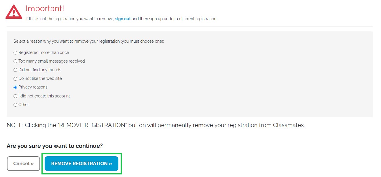 Classmates.com Opt Out Guide (2025 Update)